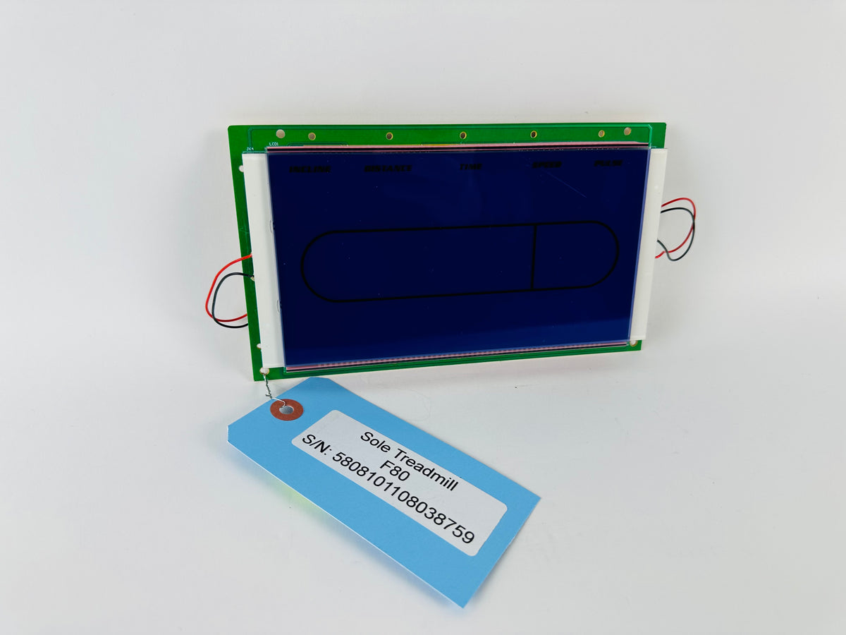 Sole Fitness F80 Treadmill Console Display Electronic Board YJ-51760