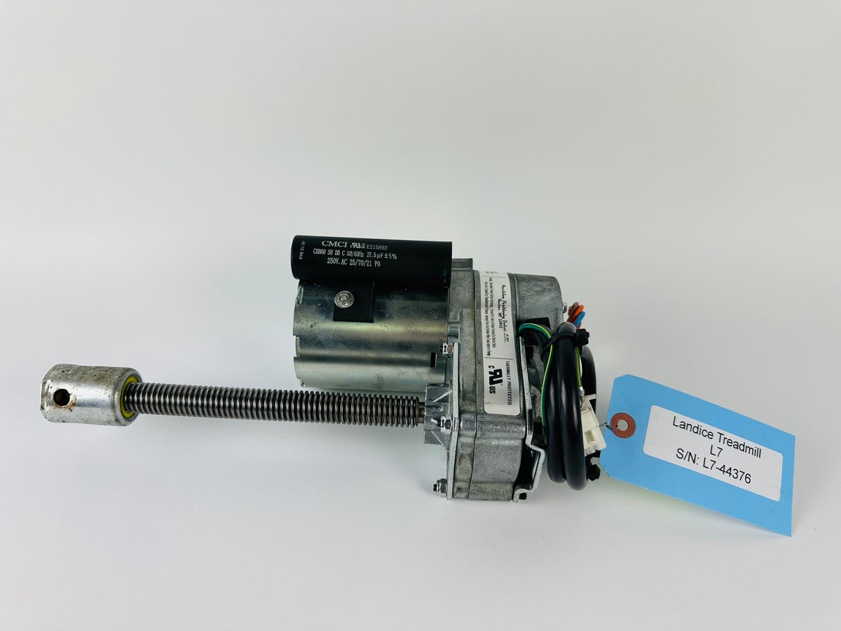 Landice L7 L8 L9 Treadmill Incline Lift Motor 115V JC63-F3A (FP41)