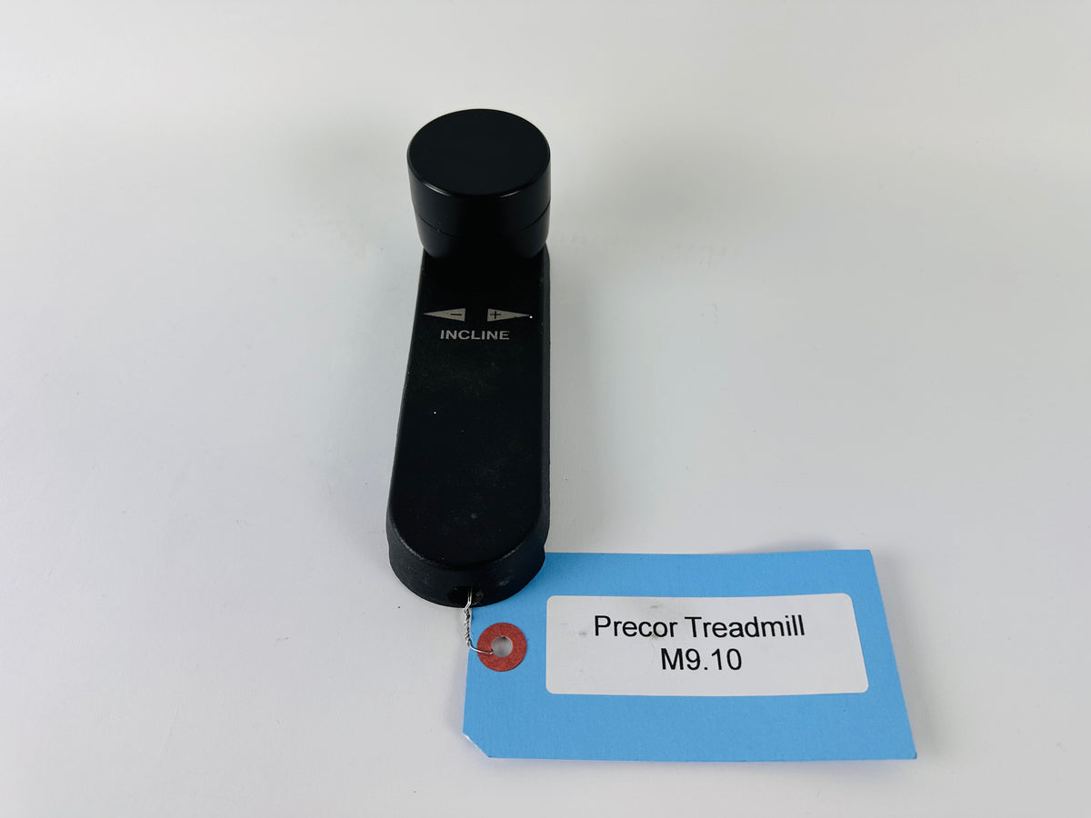 Precor M9.10 Treadmill Upper Display Console Incline Revolving Crank