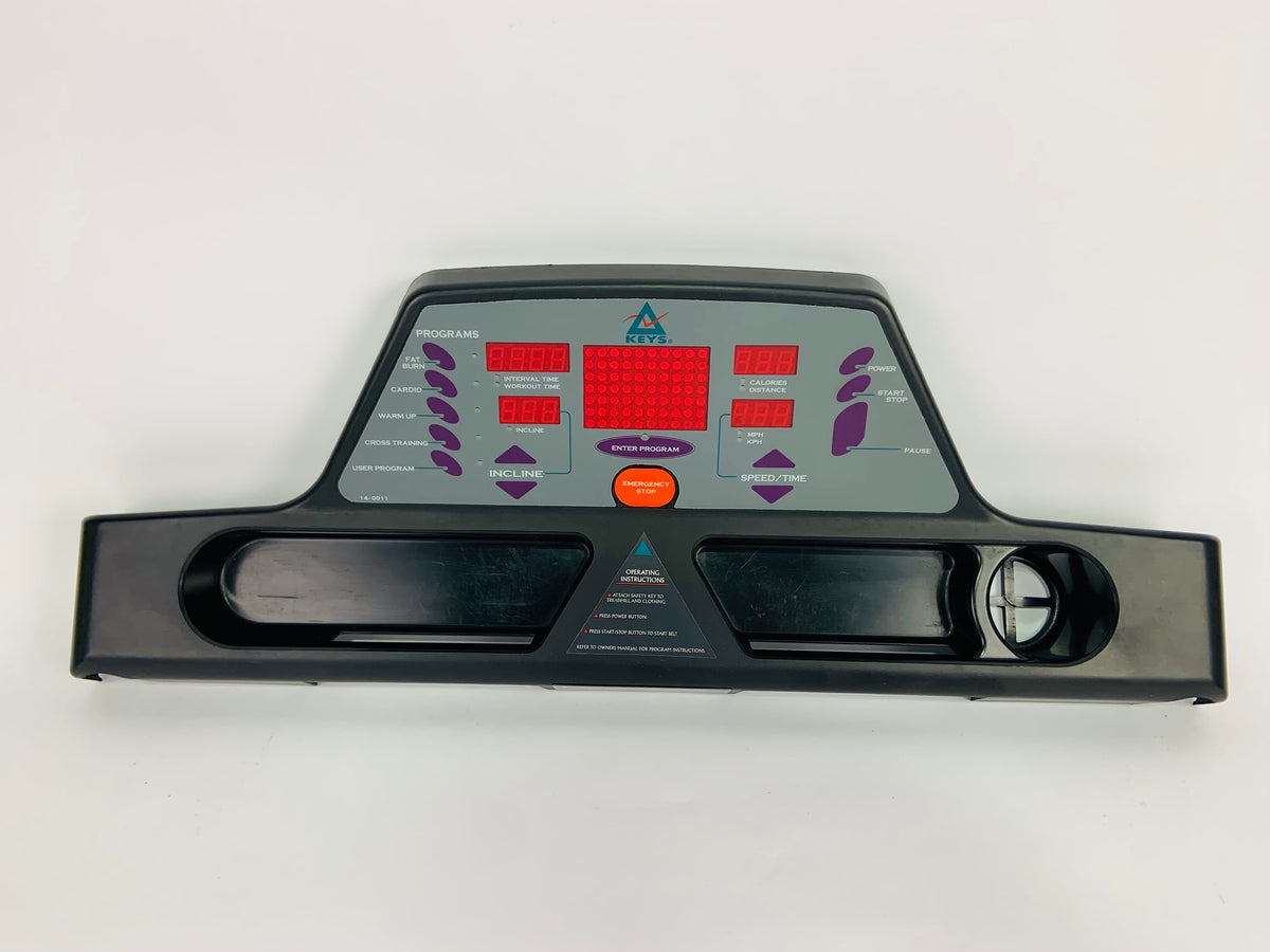 Keys Fitness Milestone 2200 Treadmill Display Console Panel (CP457)