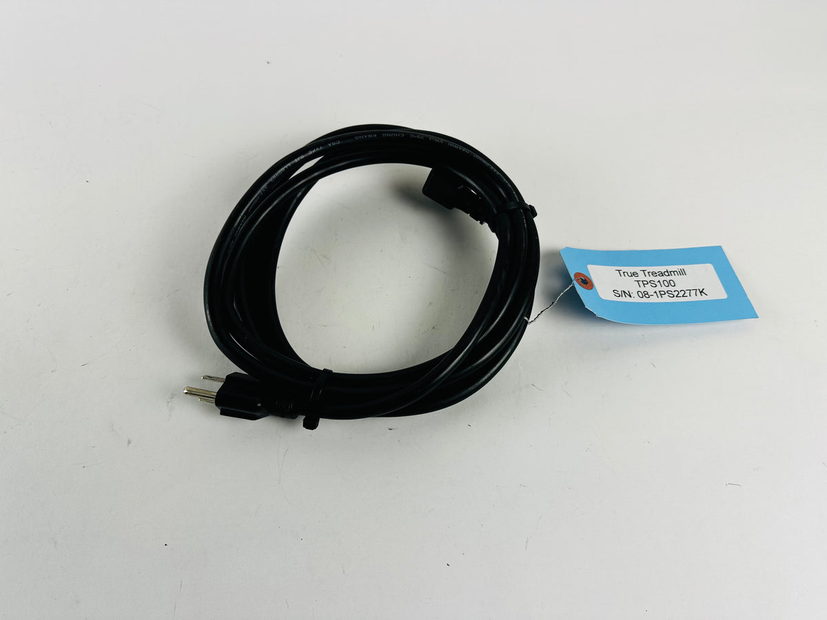 True TPS100 Treadmill AC Power Supply Cable Line Cord (SC101)