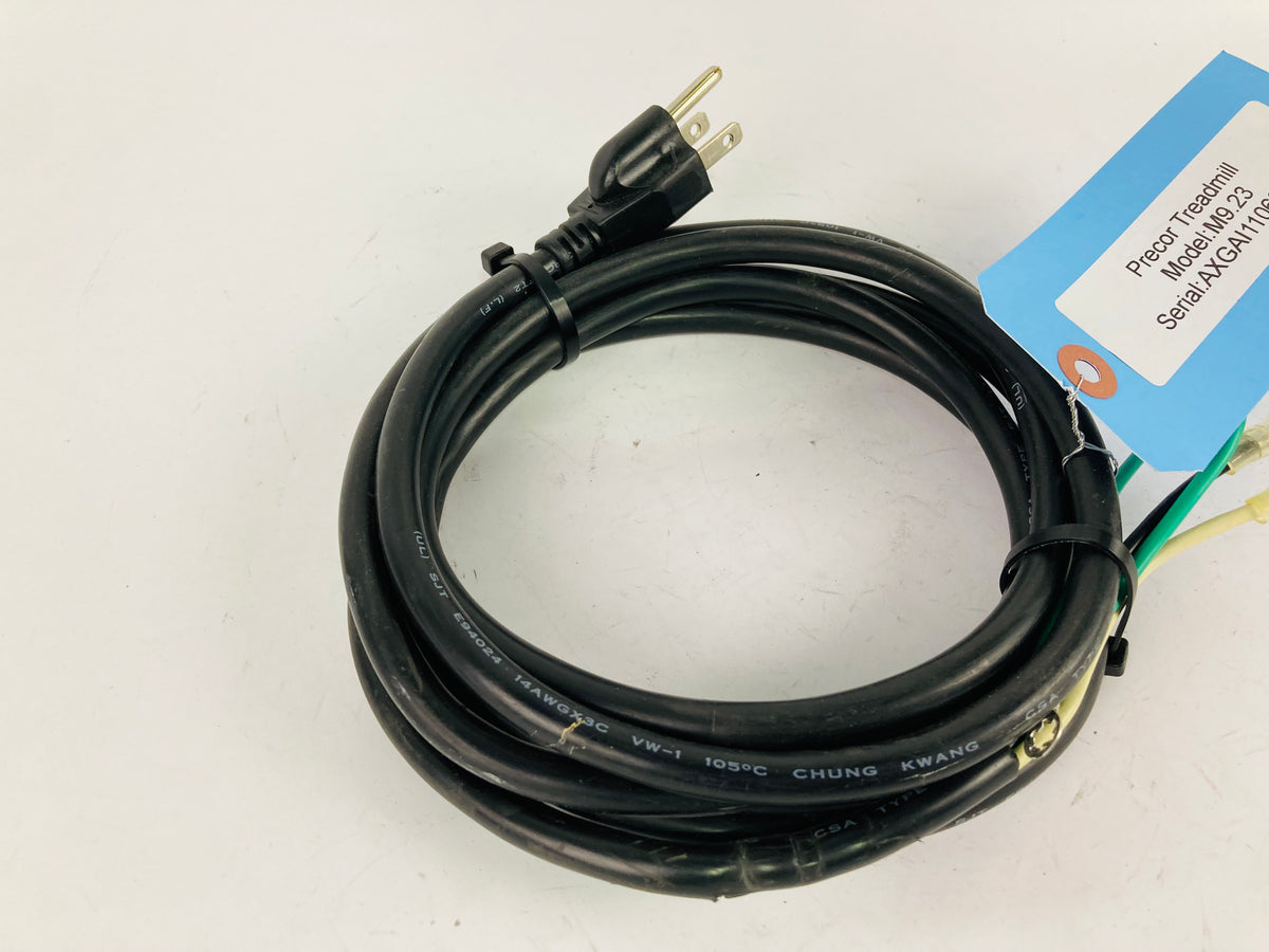 Precor M9.23 Treadmill AC Power Supply Cable Line Cord (SC229)