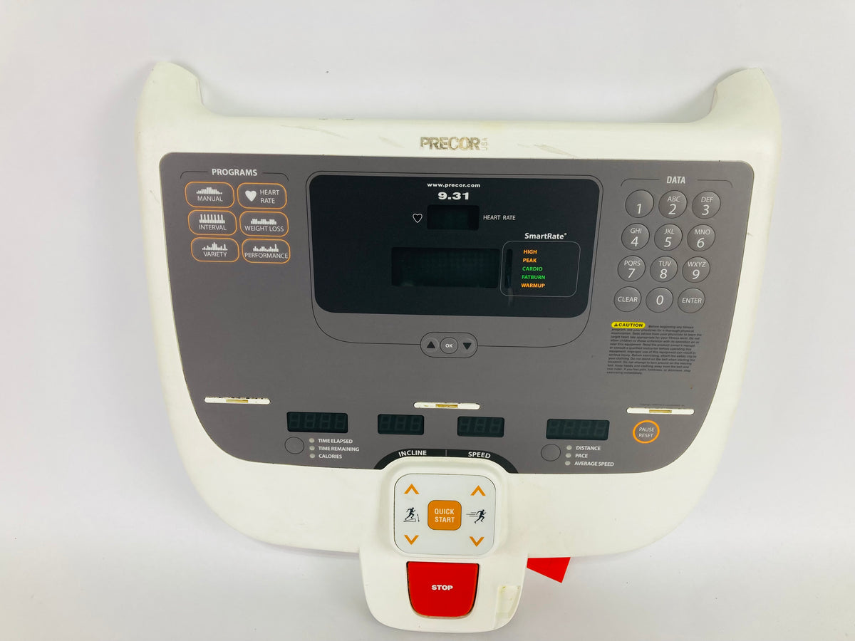 Precor 9.31 Treadmill Display Console Panel (CP671)