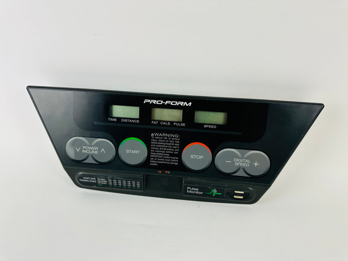 Pro-Form Crosswalk 345 S 831.29403.1 Treadmill Display Console Panel