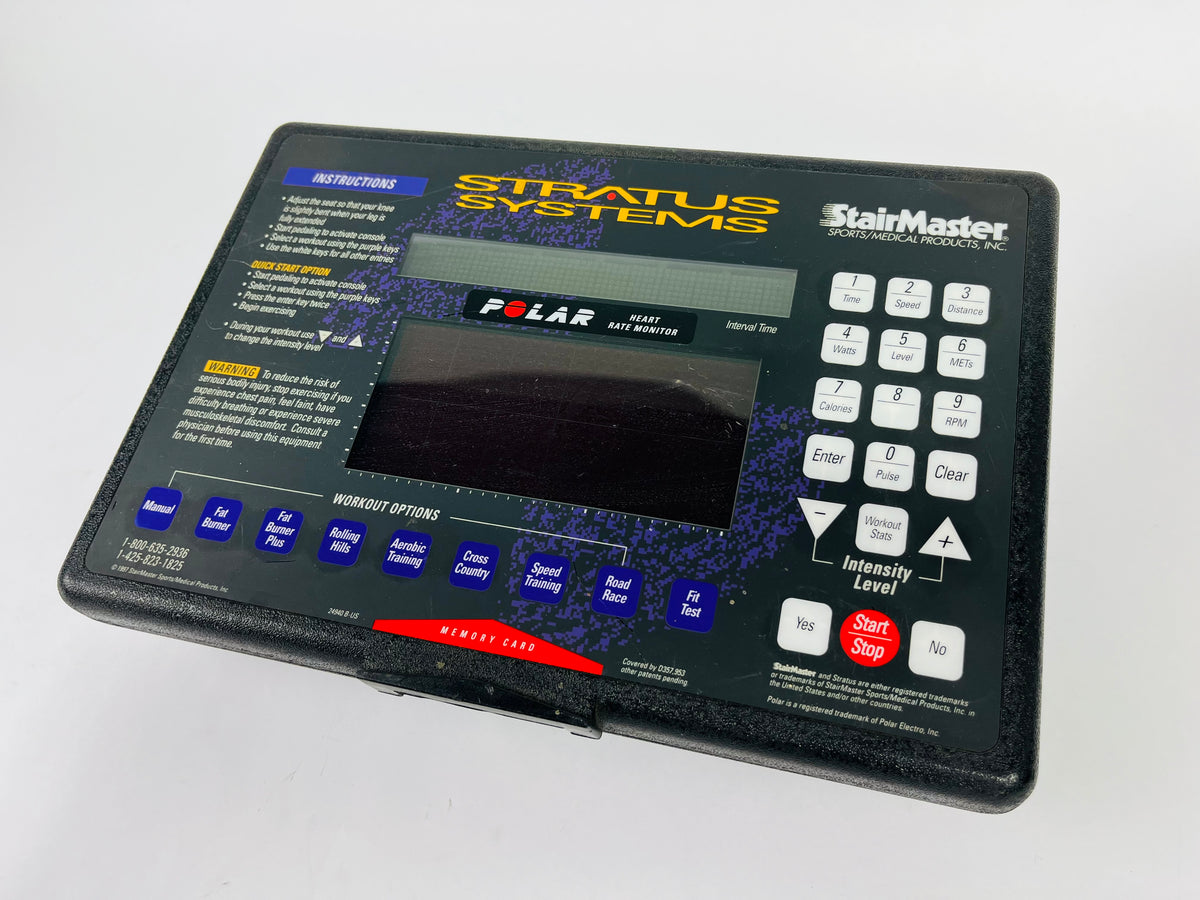 StairMaster Stratus 3300 3900 Recumbent Bike Display Console Panel (CP