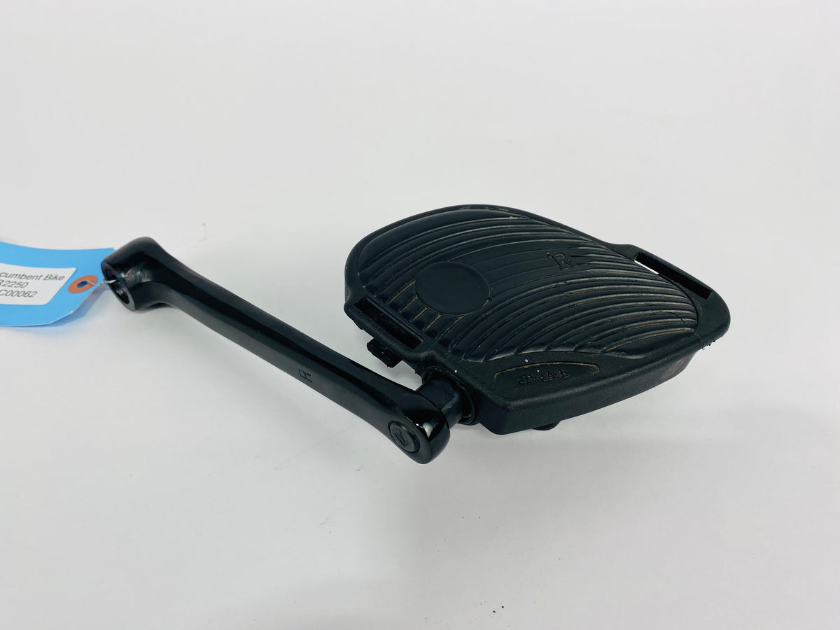 Vision Fitness HRT R2250 Recumbent Bike Right Crank Arm with Pedal JD-