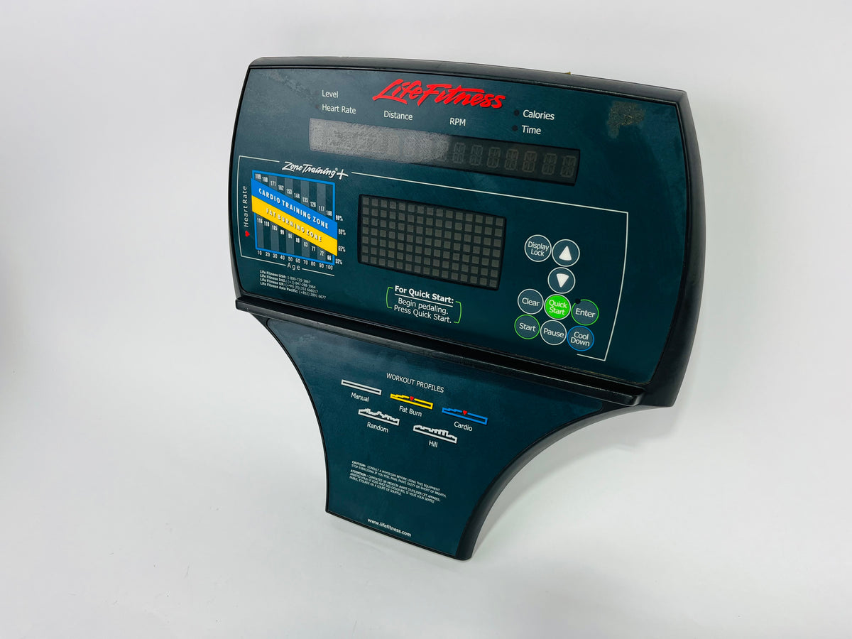 Life Fitness Recumbent Bike Display Console Panel (CP501)