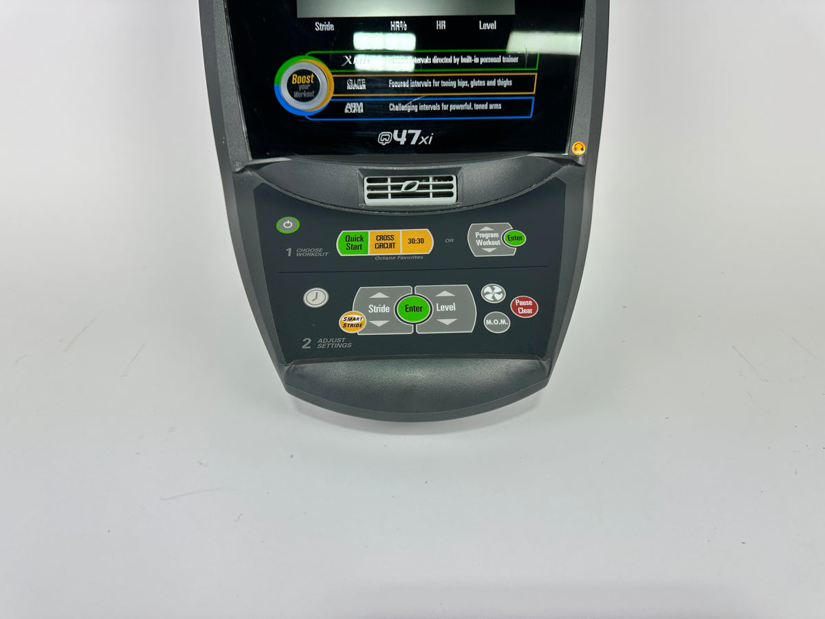 Octane Fitness Q37xi Q47xi Elliptical Display Console Panel (CP716)
