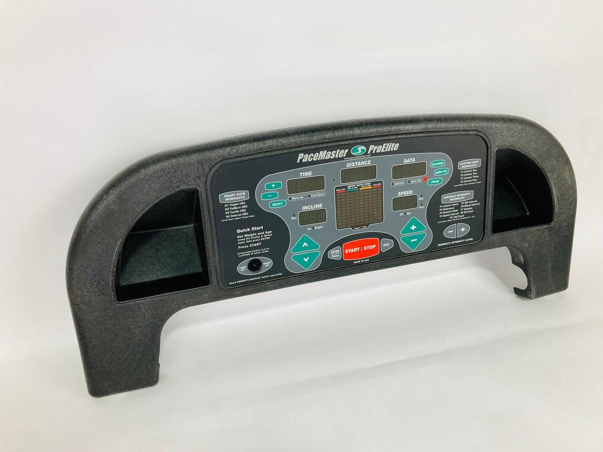 PaceMaster Pro Elite Treadmill Display Console Panel (CP677)