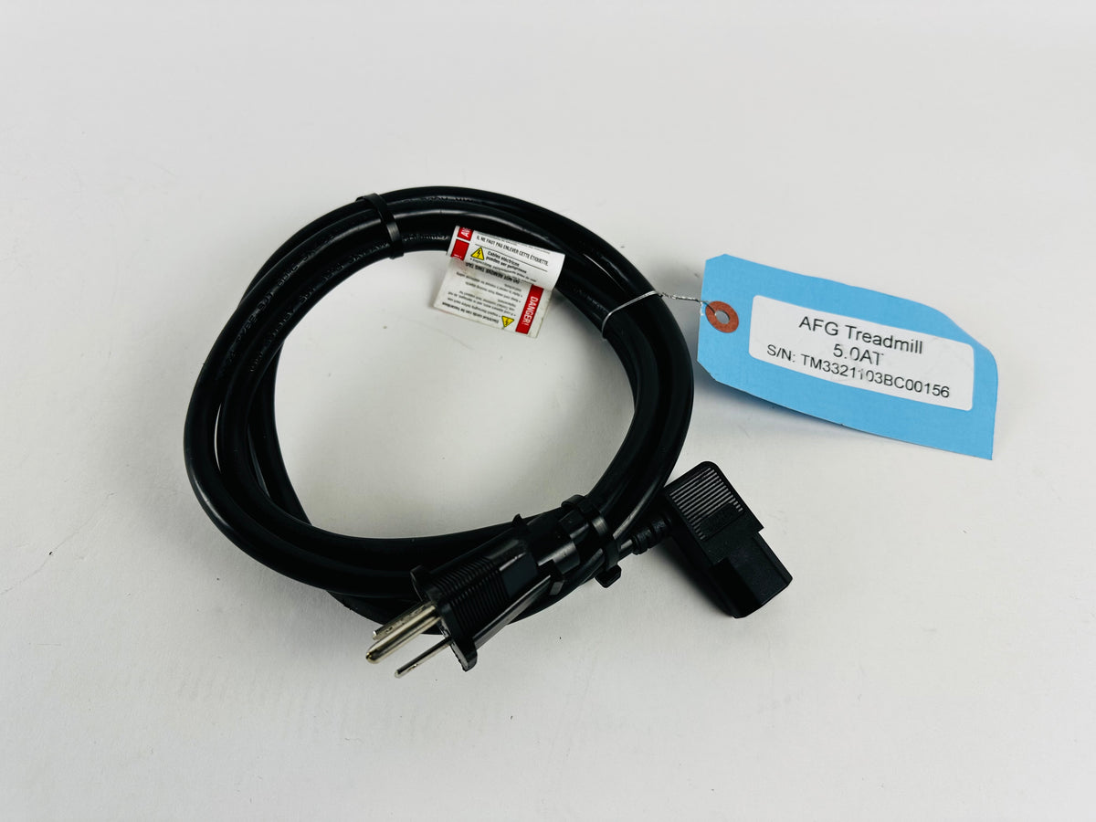 AFG 5.0AT Treadmill AC Power Supply Cable Line Cord (SC75)