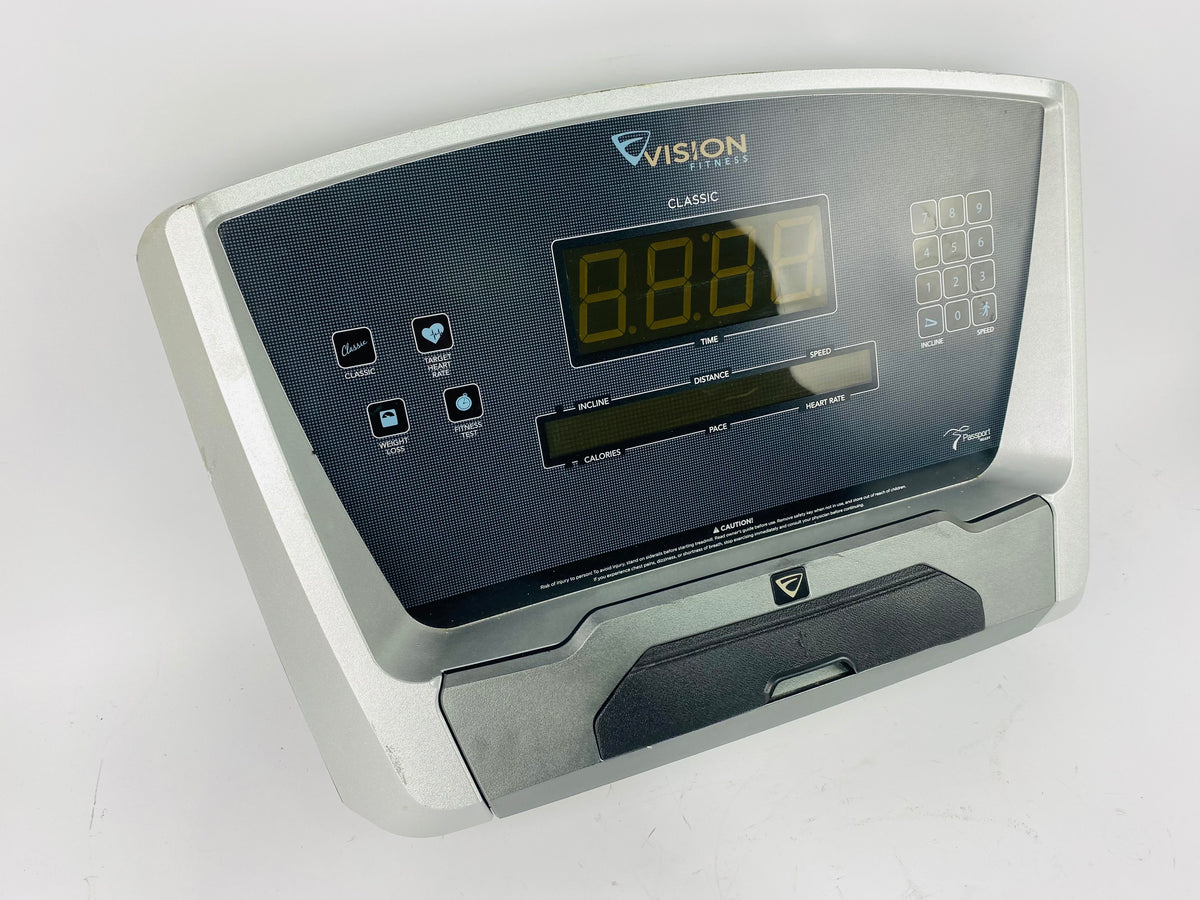 Vision Fitness TF-20-F Treadmill Display Console Panel (CP812)