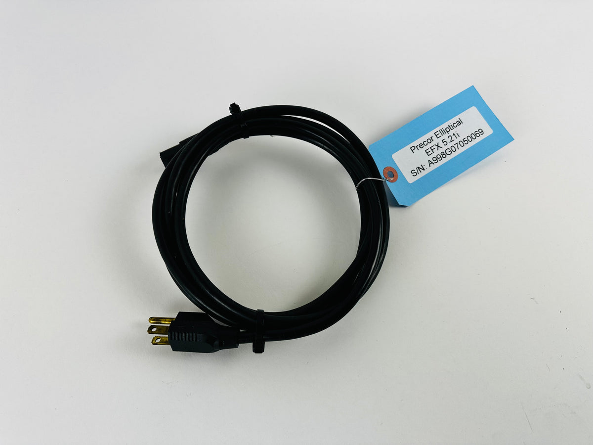 Precor EFX 5.21i Elliptical AC Power Supply Cable Line Cord (SC135)