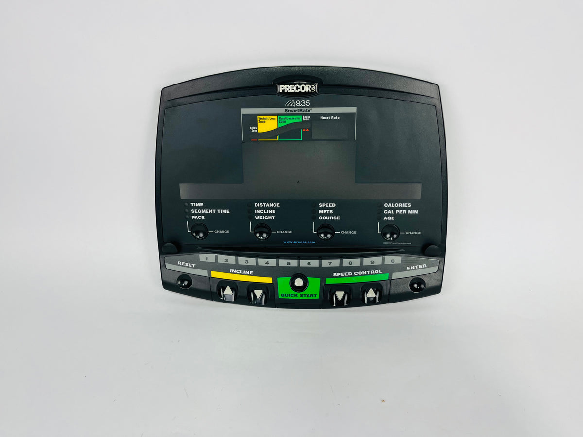 Precor M9.35 Treadmill Console Overlay 43700-202 (KP125)