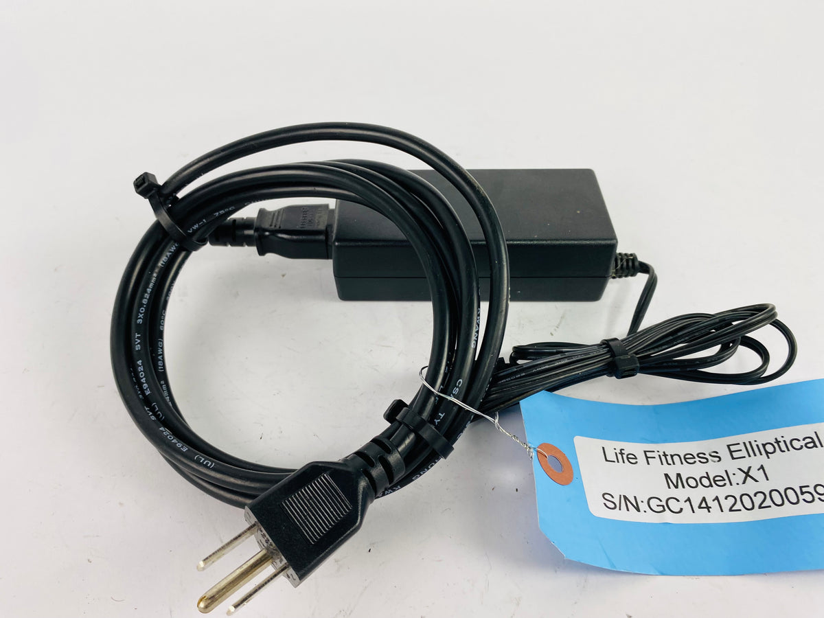 Life Fitness X1 Elliptical Power Supply AC Adapter Line Cord (SC216)