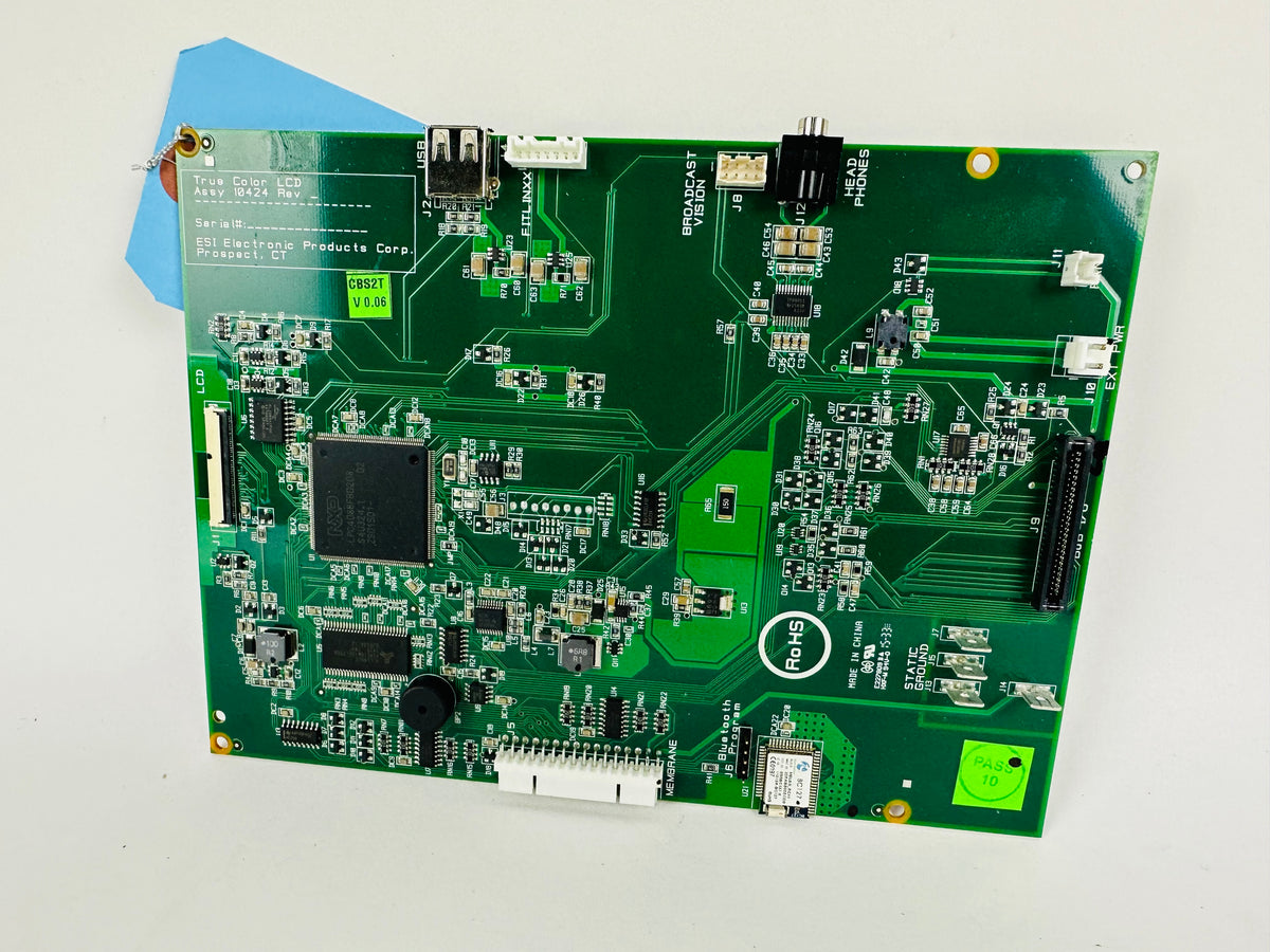 True Fitness TCS650A Treadmill Console Circuit Board ASR-CBS2T-1B (CP4