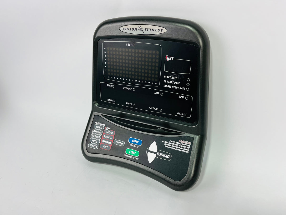 Vision Fitness X6200HRT7 Elliptical Display Console Panel (CP514)
