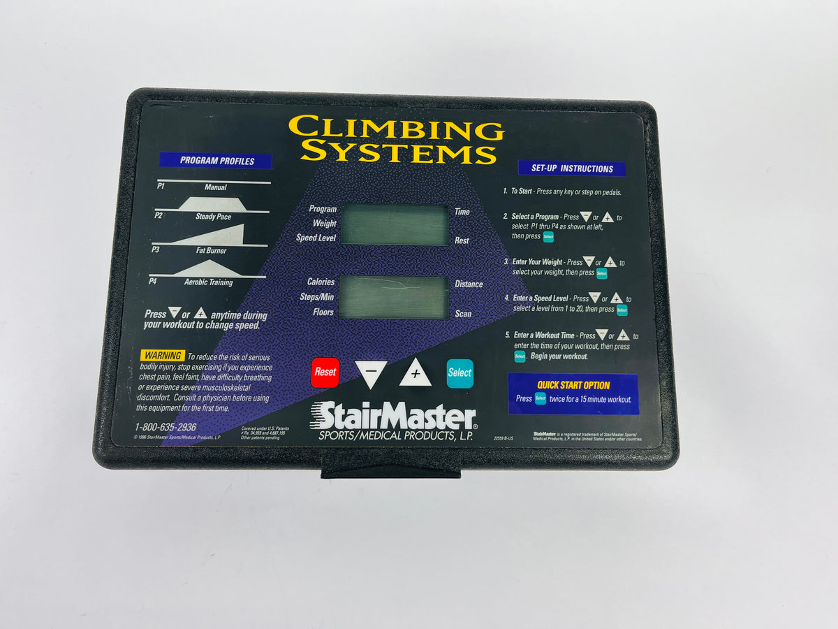 StairMaster Stepper Display Console Panel (CP493)
