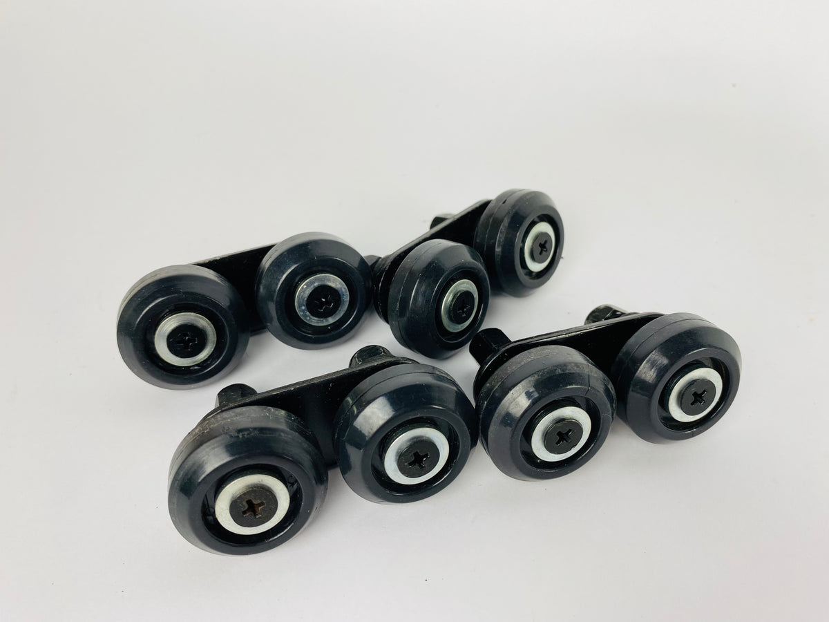 Vision Fitness HRT R2250 Recumbent Bike Seat Carriage Wheel Set (WP123