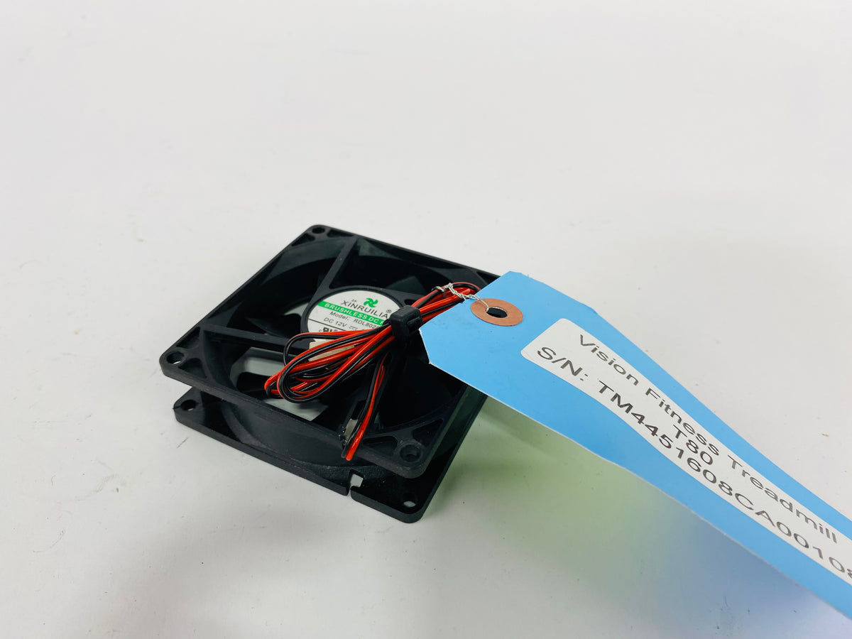 Vision Fitness T80 Treadmill Display Console Fan RDL8025B1 (FF6)