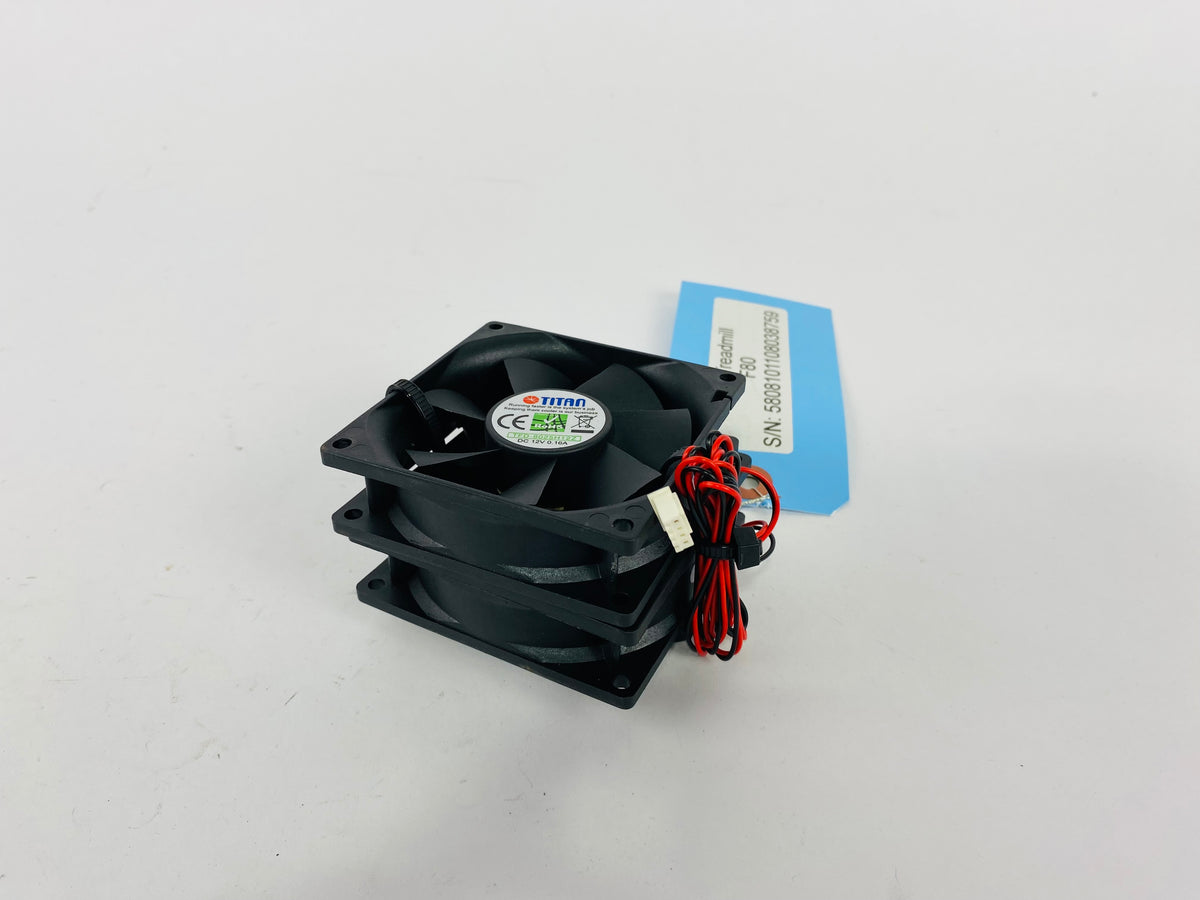 Sole Fitness F80 Treadmill Display Console Fan Set TFD-8025H12Z (FF17)