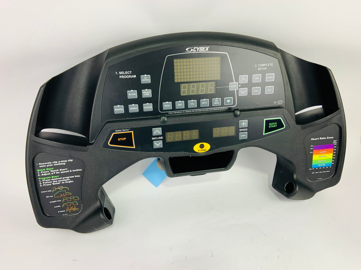 Cybex 550T Treadmill Display Console Panel (CP624)