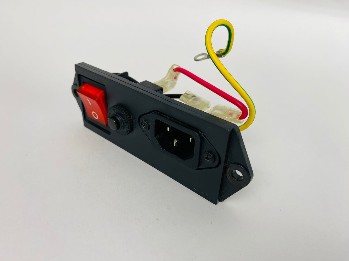 Cardiostrong TX90 Treadmill Complete Power Switch Entry Module Breaker