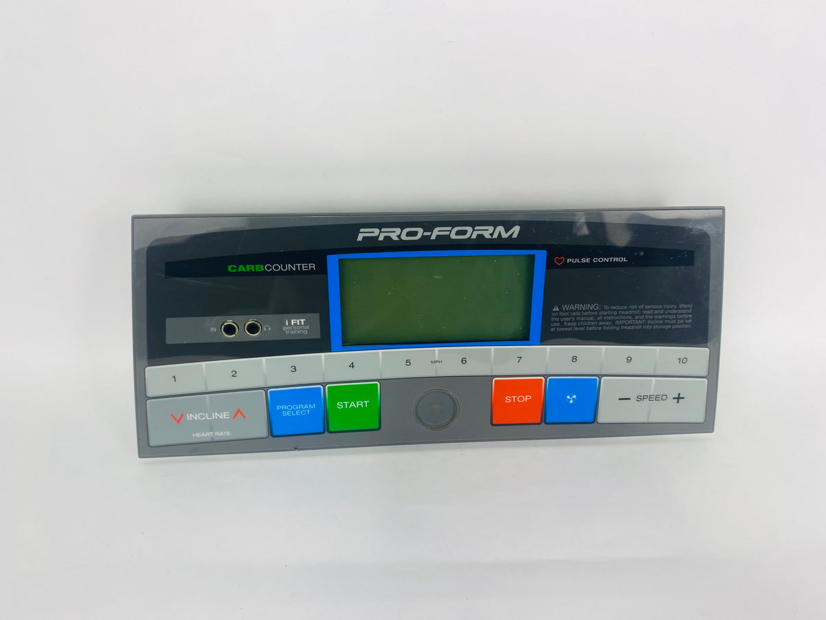 Pro-Form 400 GI 831.29535.0 Treadmill Display Console Panel (CP684)