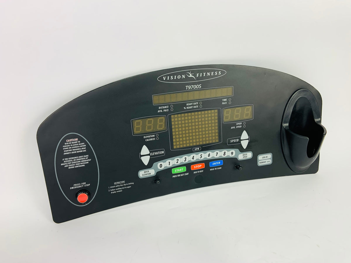 Vision Fitness T9700 TF97007 Treadmill Display Console Panel (CP629)