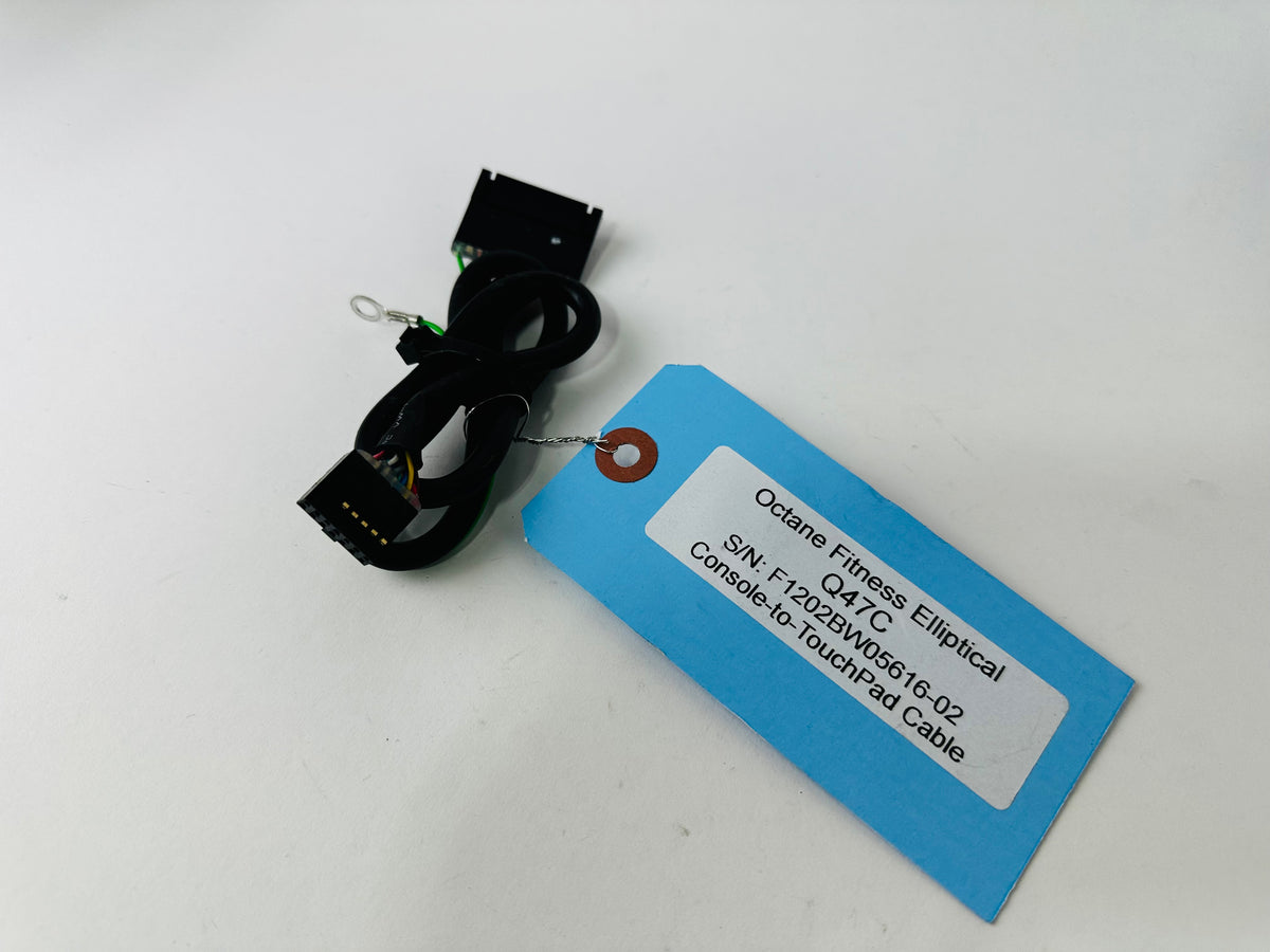 Octane Fitness Q47C Elliptical TouchPad Wire Harness Console Cable (DC