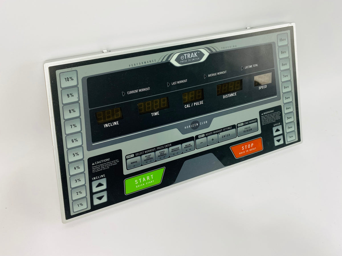 Horizon Fitness T500 Treadmill Display Console Panel (CP784)