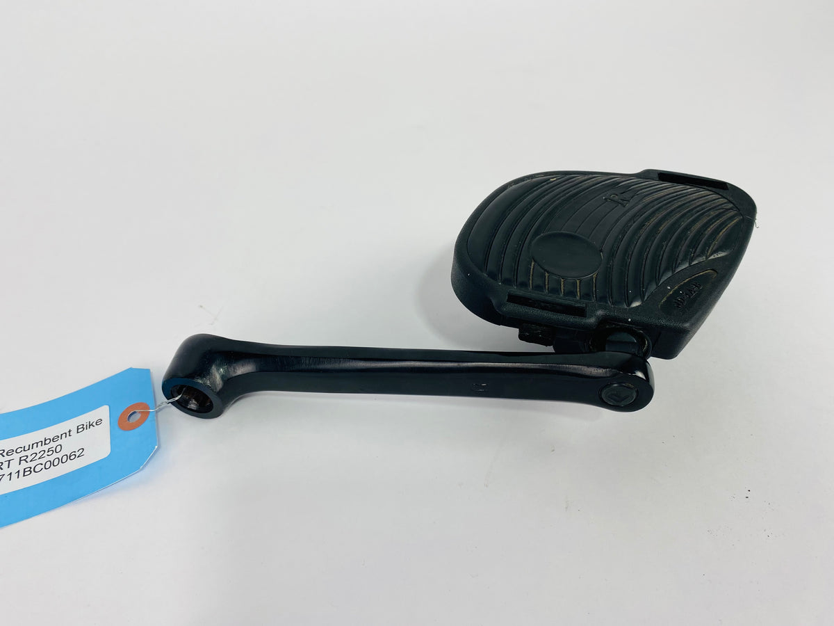 Vision Fitness HRT R2250 Recumbent Bike Right Crank Arm with Pedal JD-