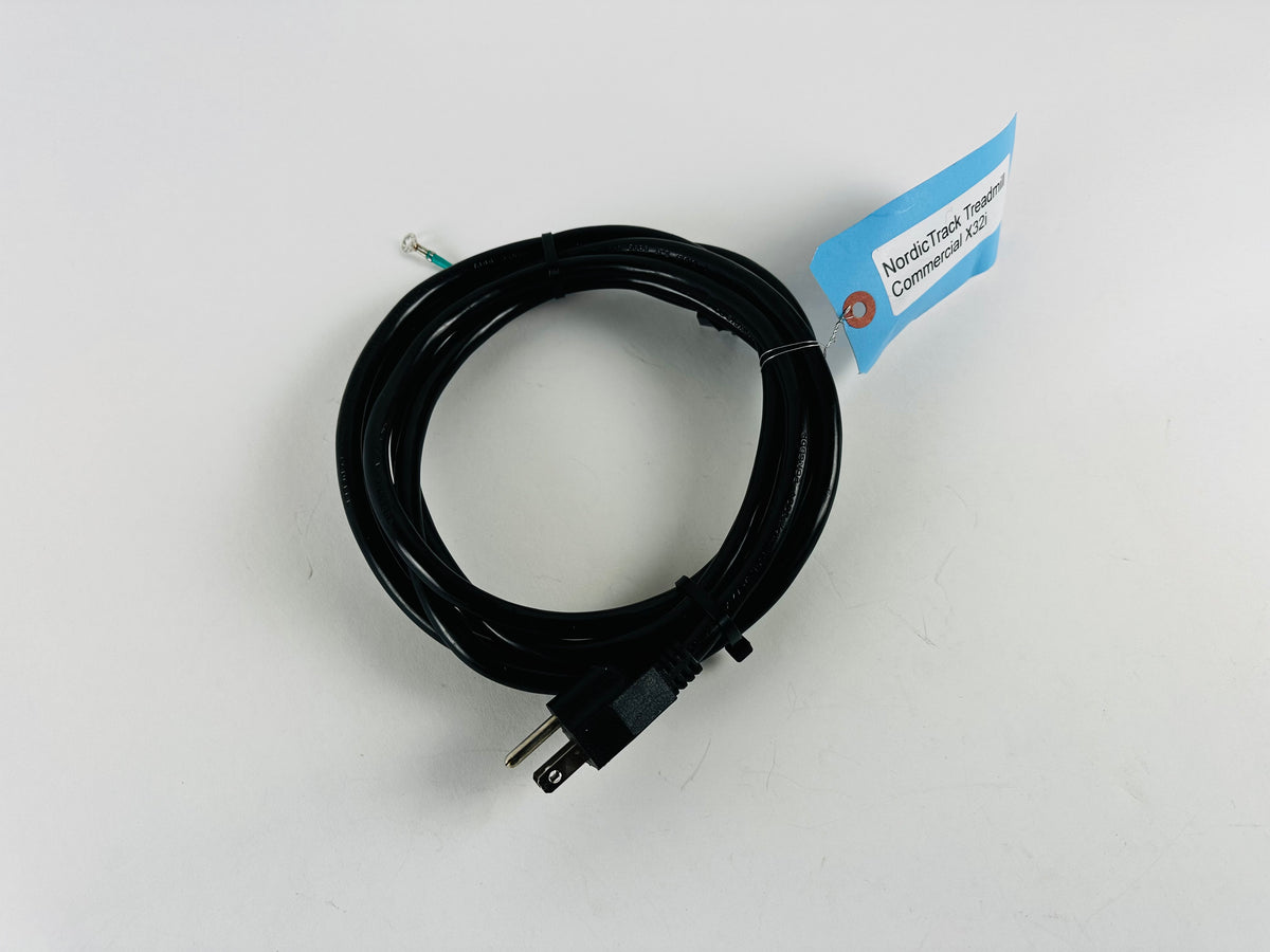 NordicTrack X32i Commercial Treadmill AC Power Supply Cable Line Cord