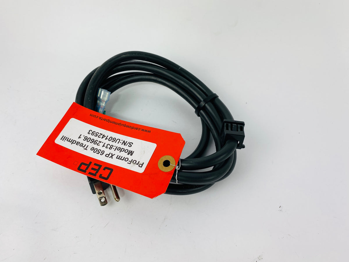 Pro-Form XP 650e Treadmill AC Power Supply Cable Line Cord (SC271)