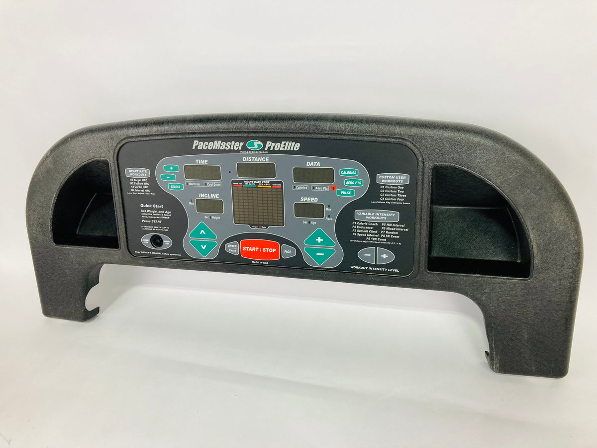 PaceMaster Pro Elite Treadmill Display Console Panel (CP677)