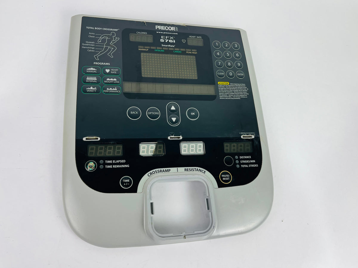 Precor EFX 576i Elliptical Display Console Panel (CP485)