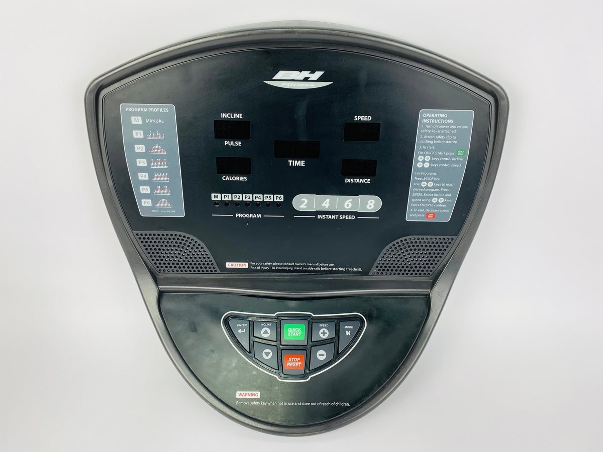 BH Fitness TS1 Treadmill Display Console Panel (CP794)
