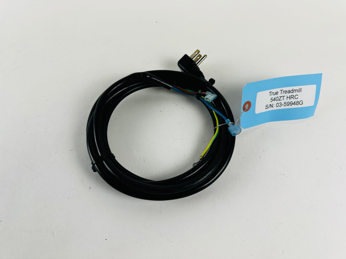 True 540ZT HRC Treadmill AC Power Supply Cable Line Cord (SC99)