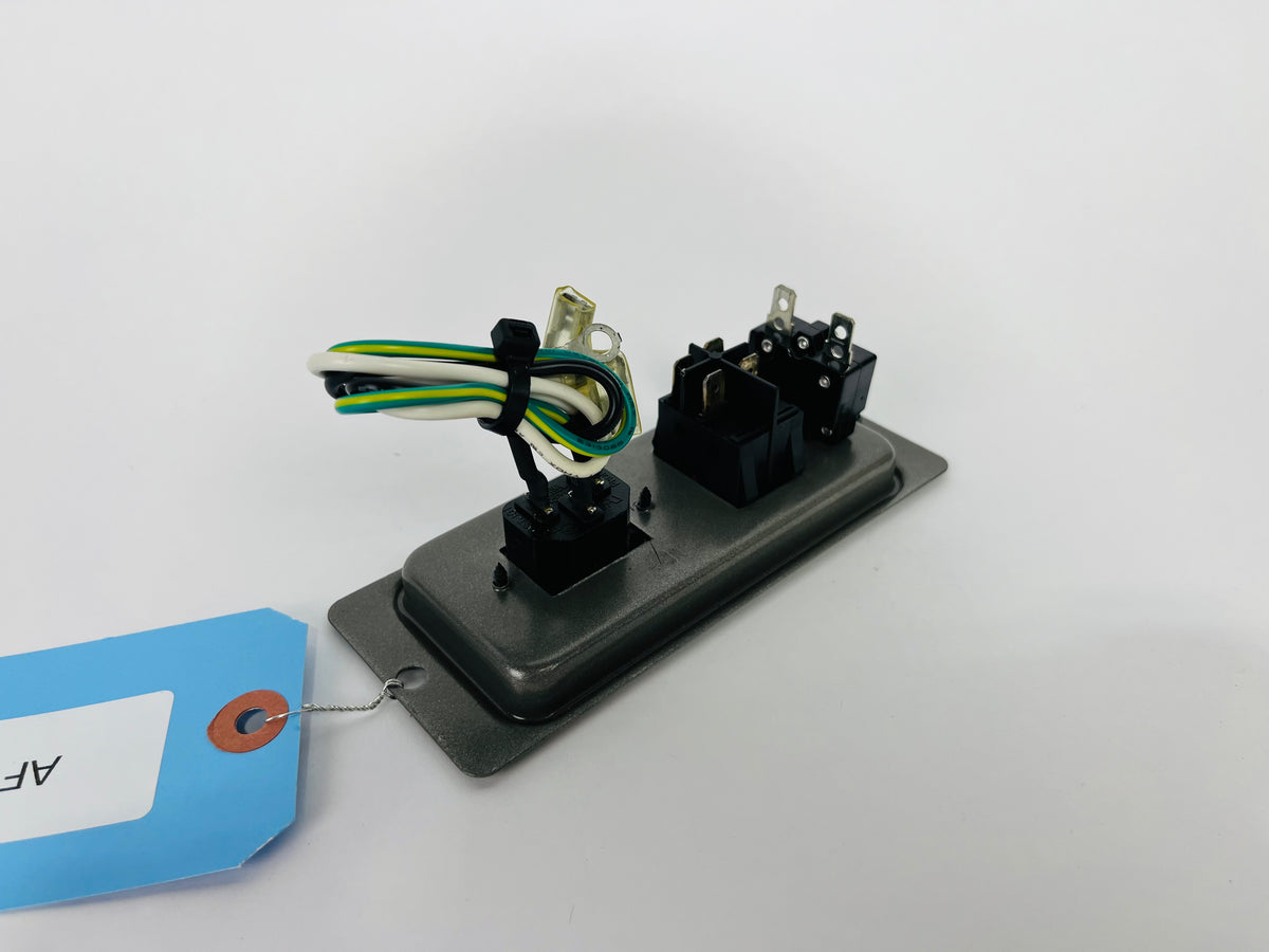 AFG Elliptical Power Entry Plate Switch Breaker Inlet Set (PP146)