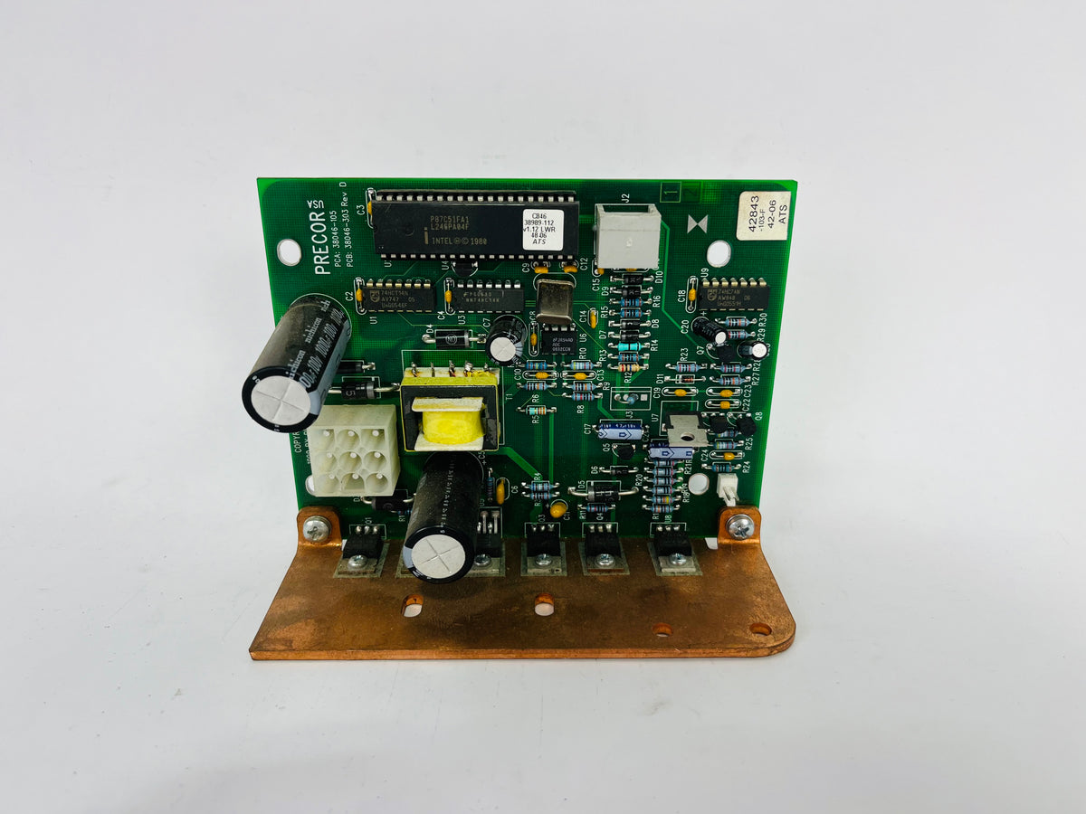 Precor C846 Upright Bike Lower Motor Control Board 38046-105 (BP423)