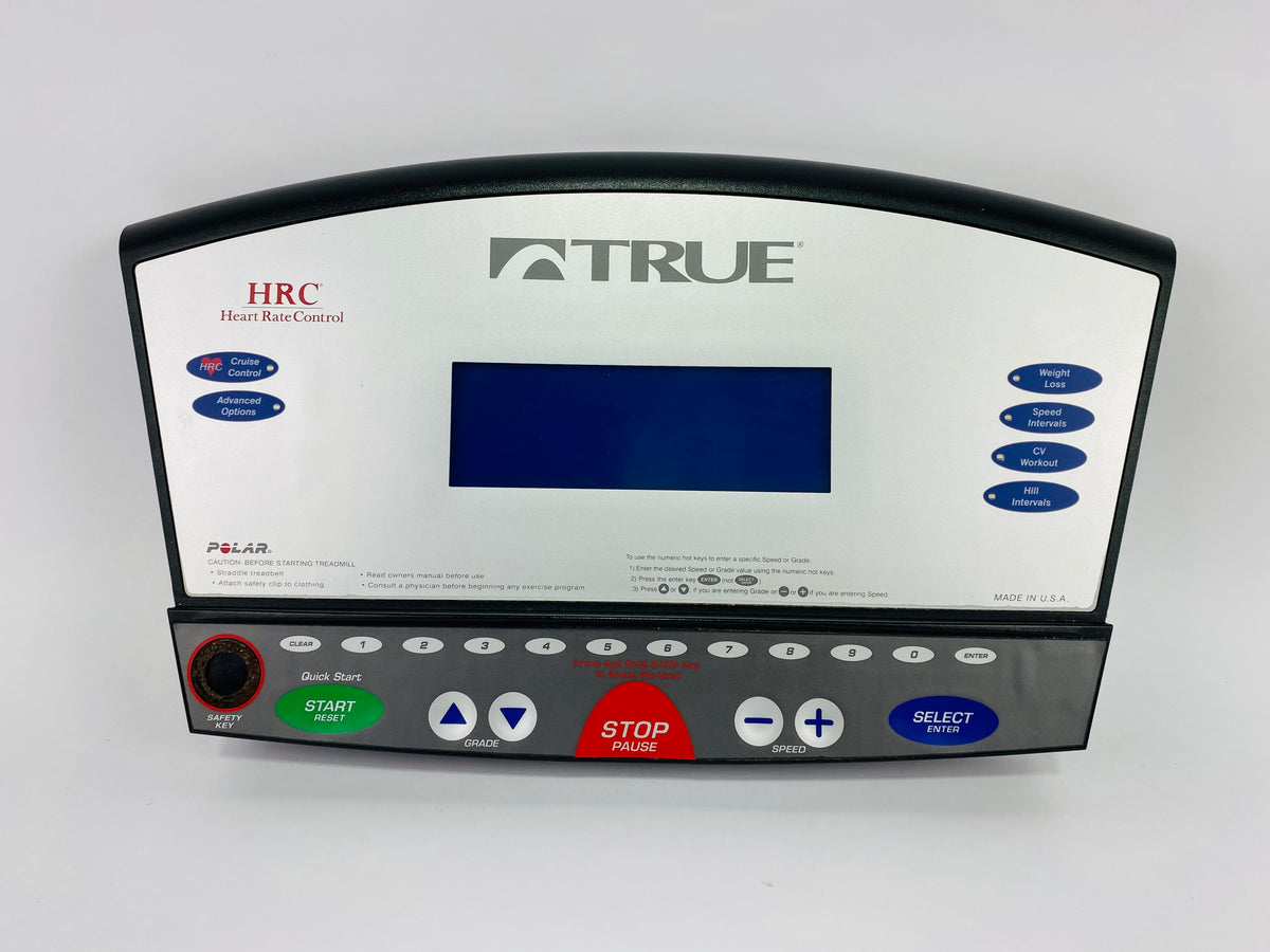 True Fitness Z5.4 TTZ540 HRCO Treadmill Display Console Panel (CP646)