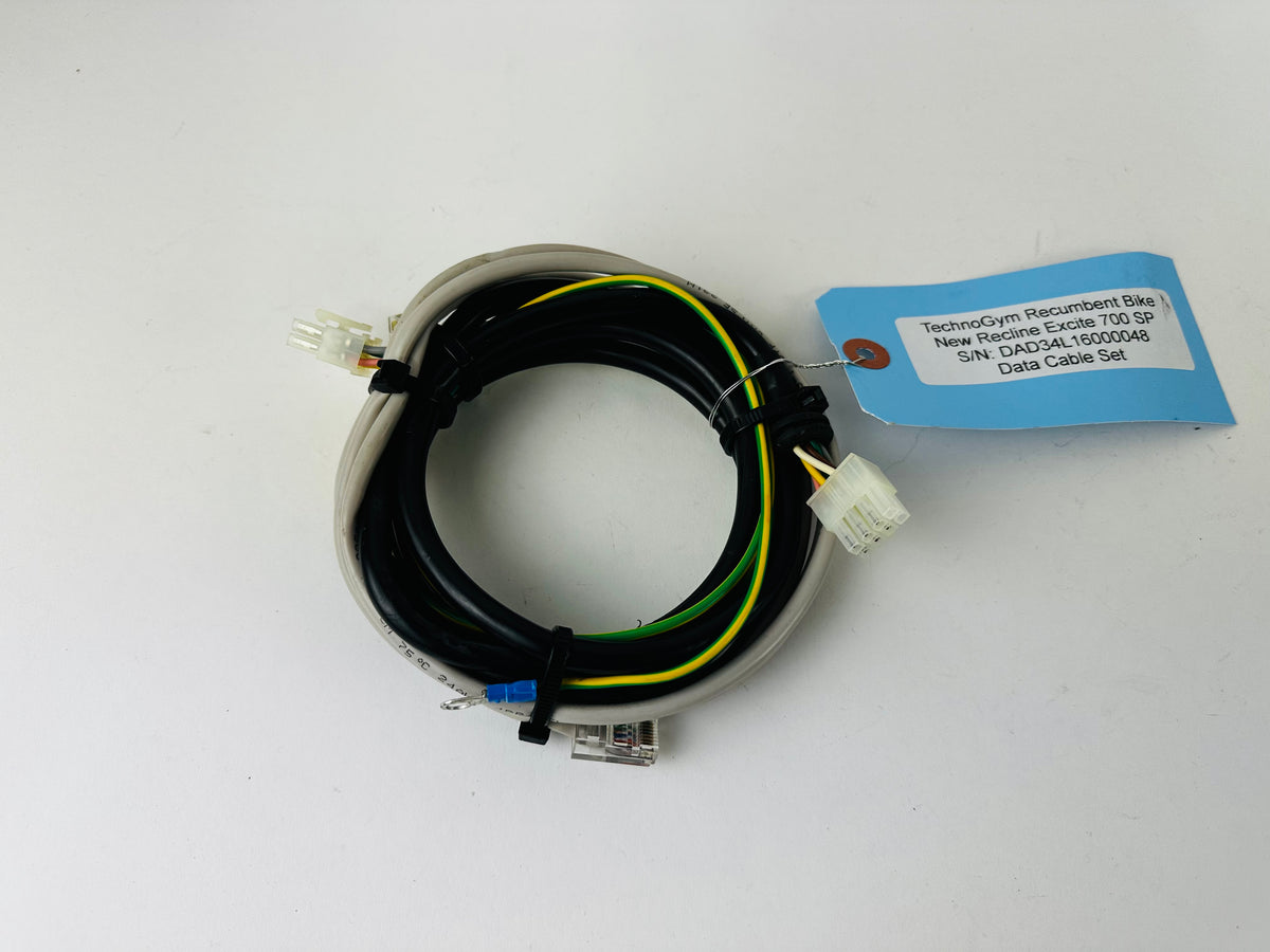 TechnoGym New Recline Excite 700 SP Recumbent Bike Data Wire Cable Set