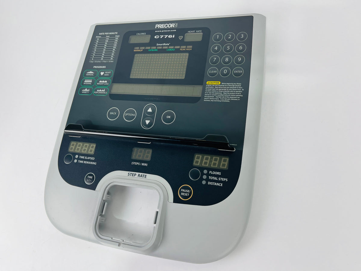 Precor C776i Upright Stepper Climber Display Console Panel (CP484)