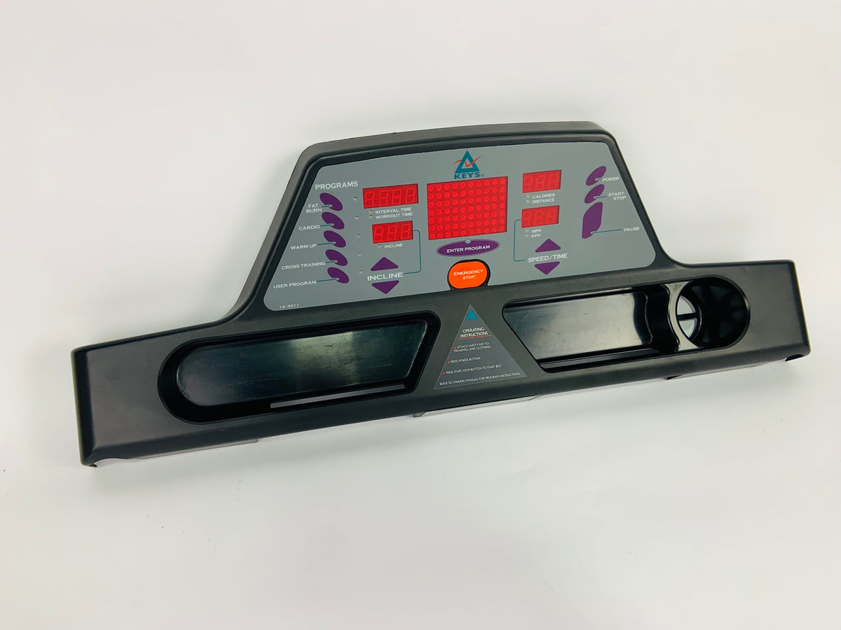 Keys Fitness Milestone 2200 Treadmill Display Console Panel (CP457)
