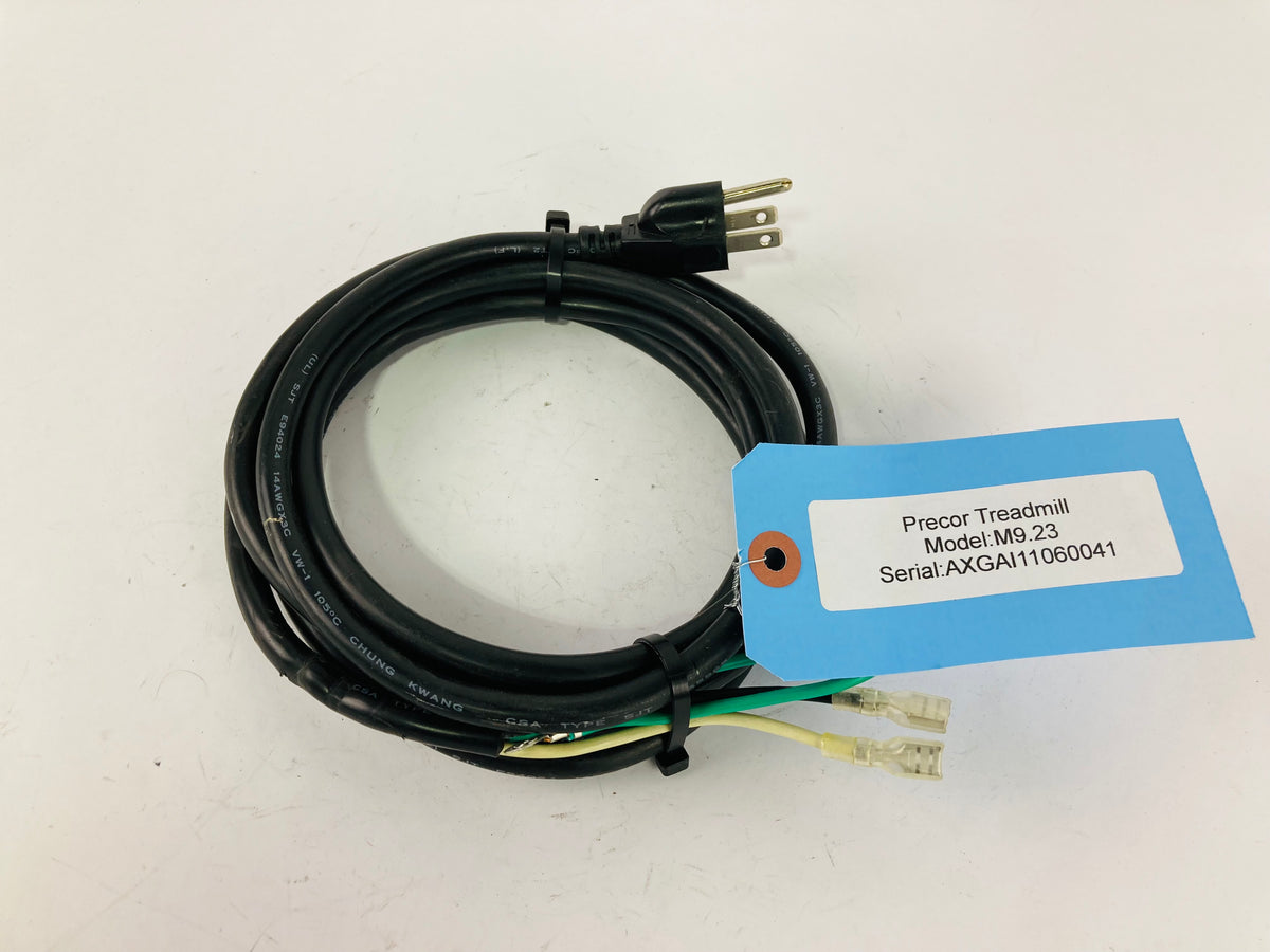 Precor M9.23 Treadmill AC Power Supply Cable Line Cord (SC229)