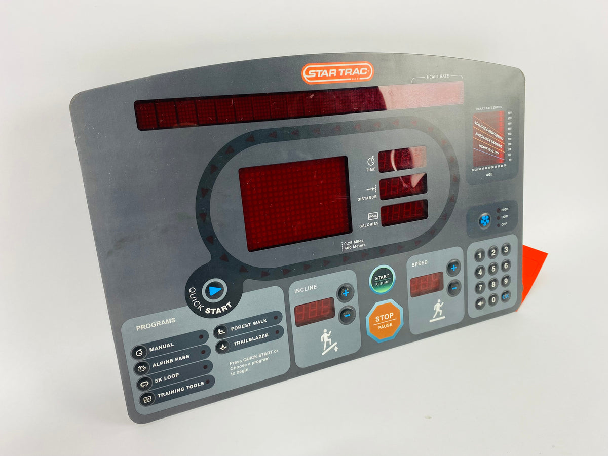 StarTrac 7631-SUSAP0 Treadmill Display Console Panel 715-3593 (CP645)