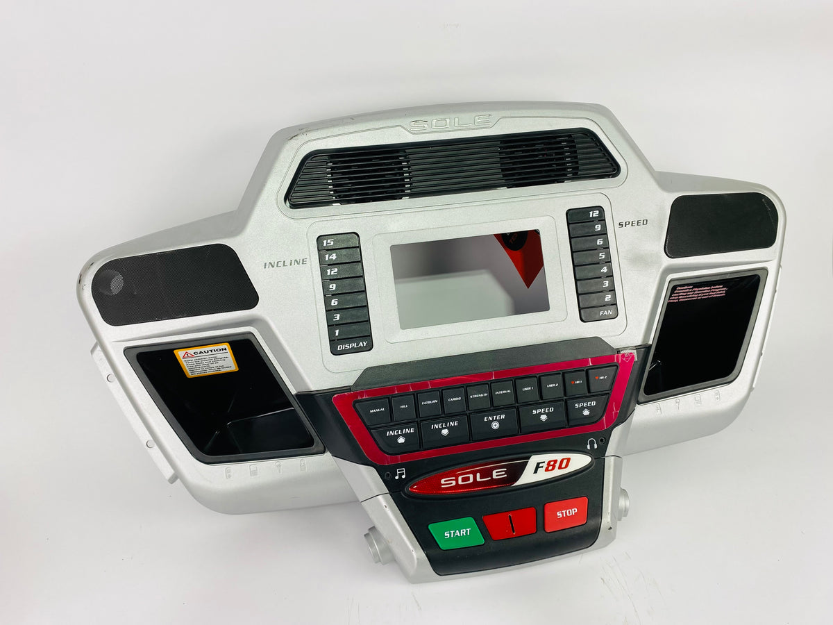 Sole Fitness F80 Treadmill Display Console Panel (CP657)