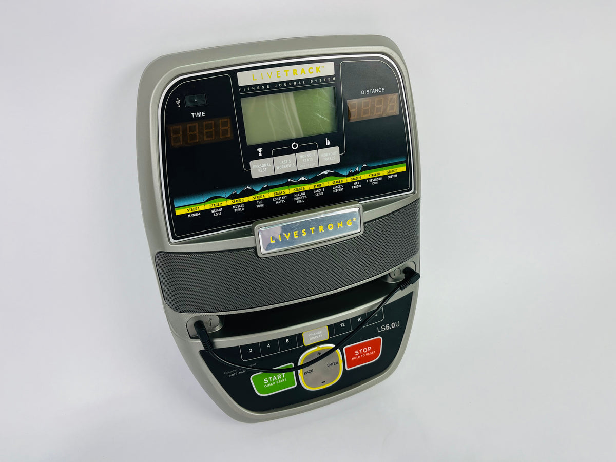 LiveStrong LS5.0U Upright Bike Display Console Panel (CP615)