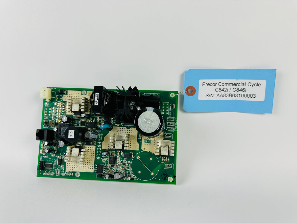 Precor C842i C846i Upright Bike Motor Controller Lower Board 48970-301