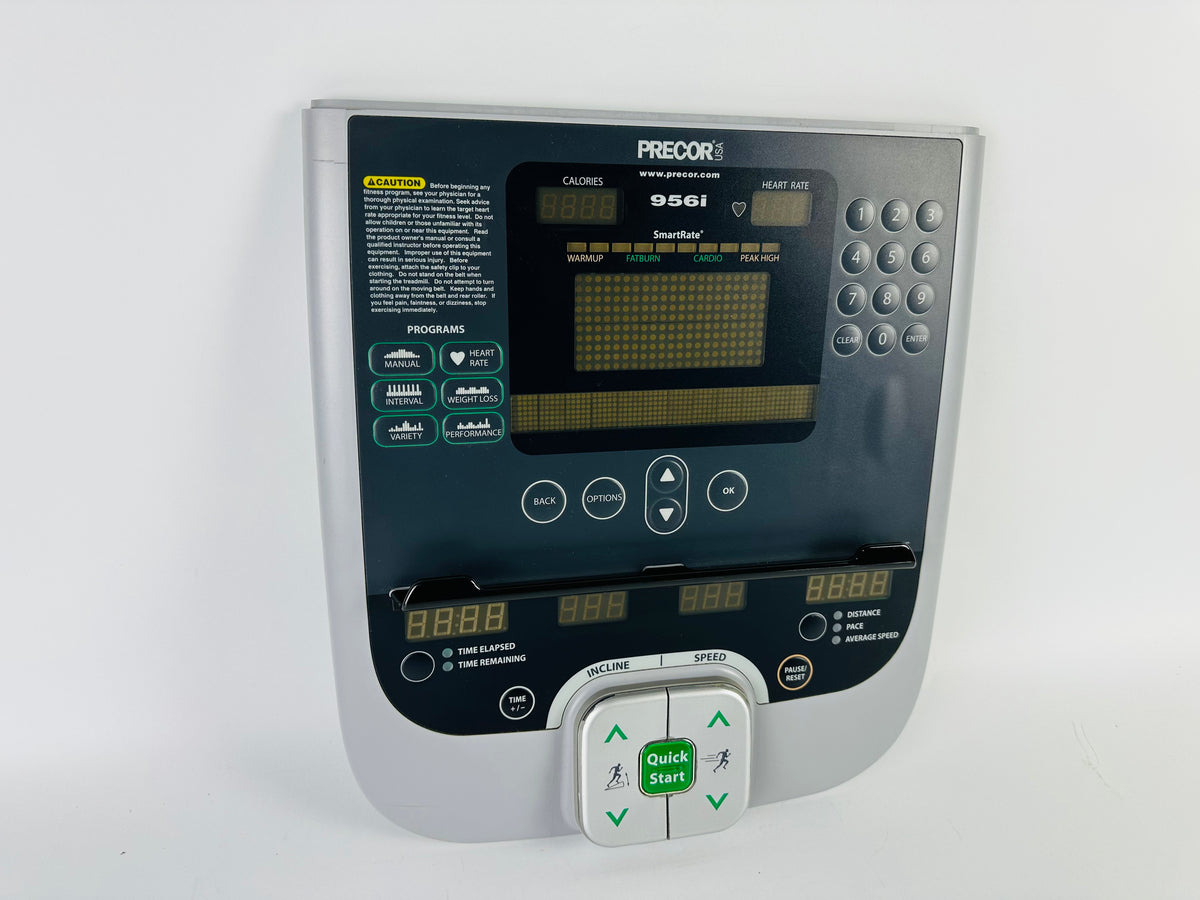 Precor 956i C956i C966i Commercial Treadmill Upper Display Console (CP