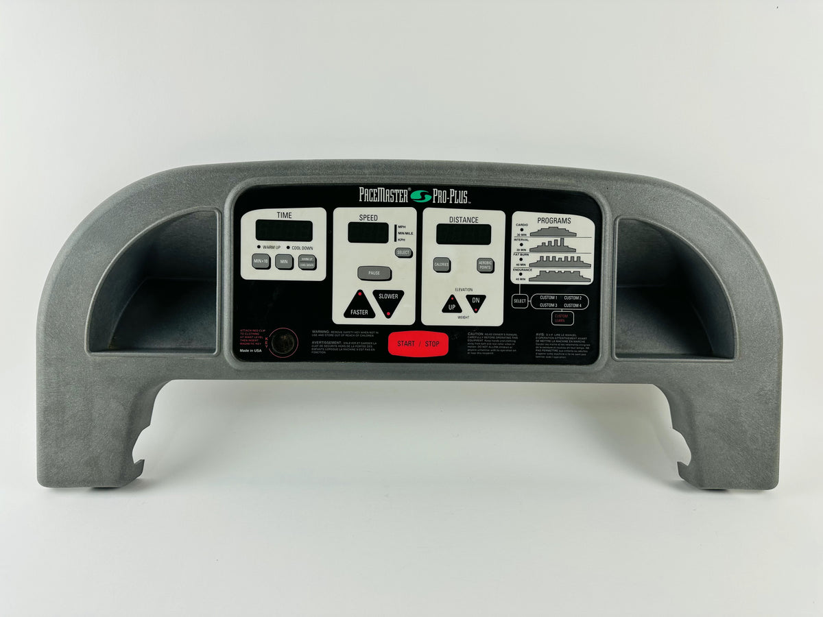 PaceMaster Proplus Pro Plus HR Treadmill Upper Display Console (CP241)